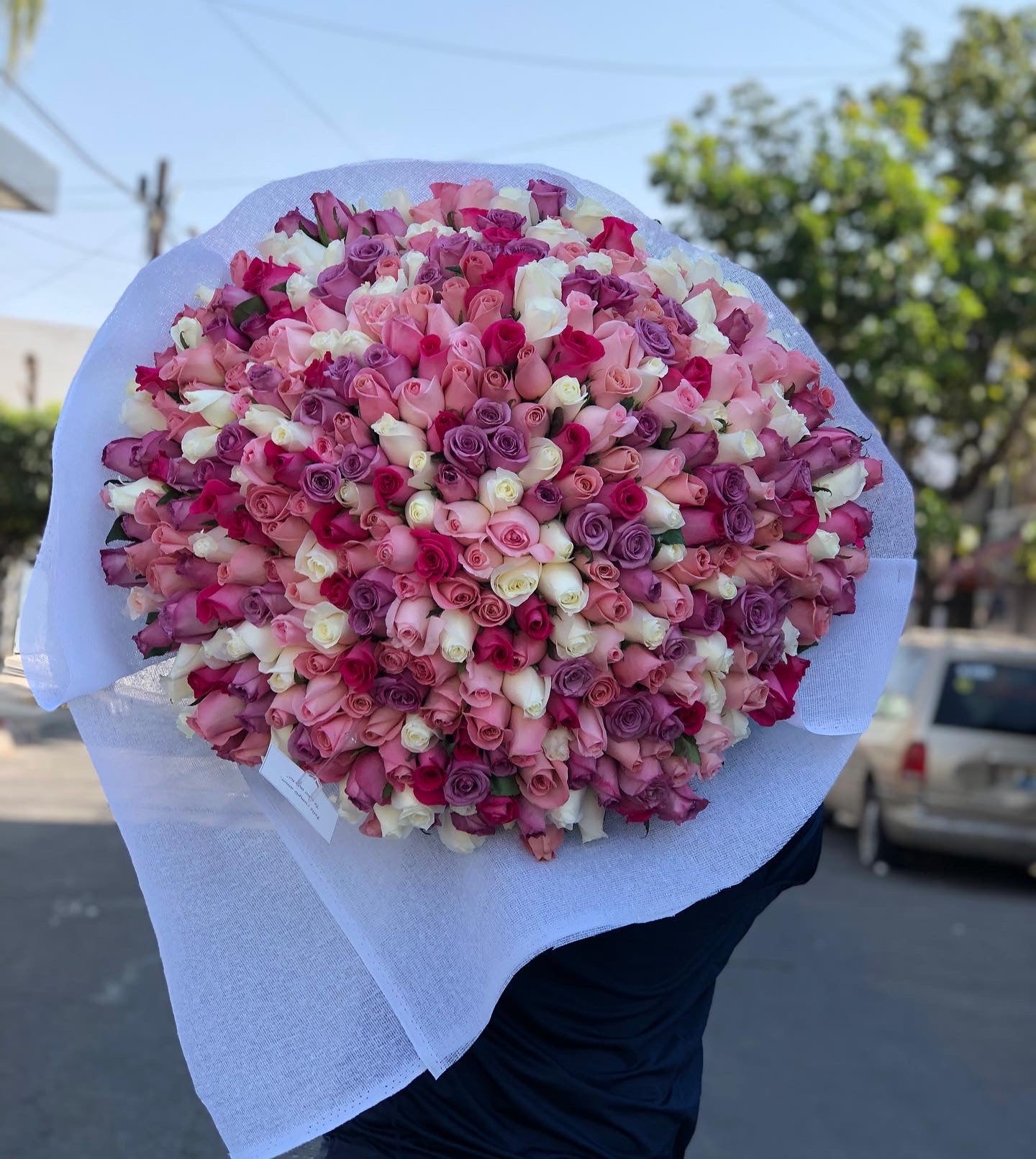 Bouquet 400 colores – Florería Sunflower Garden